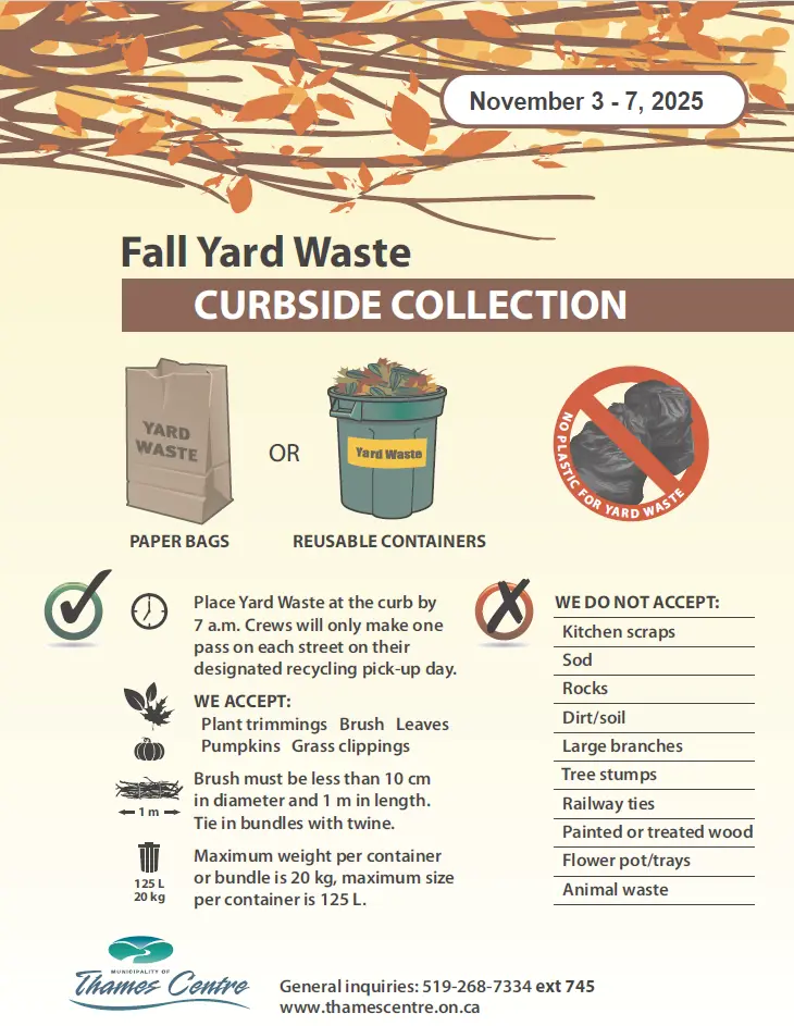 Yard Waste | Municipality of Thames Centre